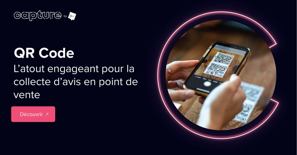 QR Code : l’atout engageant pour la collecte d’avis en point de vente
